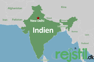 Rejseguide til Indien - Find information omkring visum, rejsetider, mm